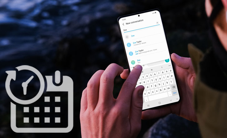 How To Schedule Text Message On Samsung Galaxy S21