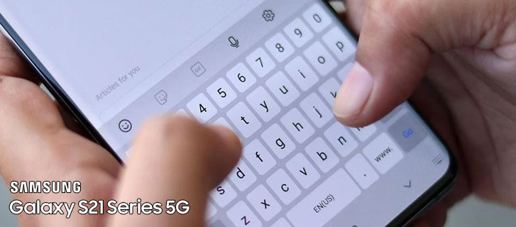 Predictive Text On Samsung Galaxy S21